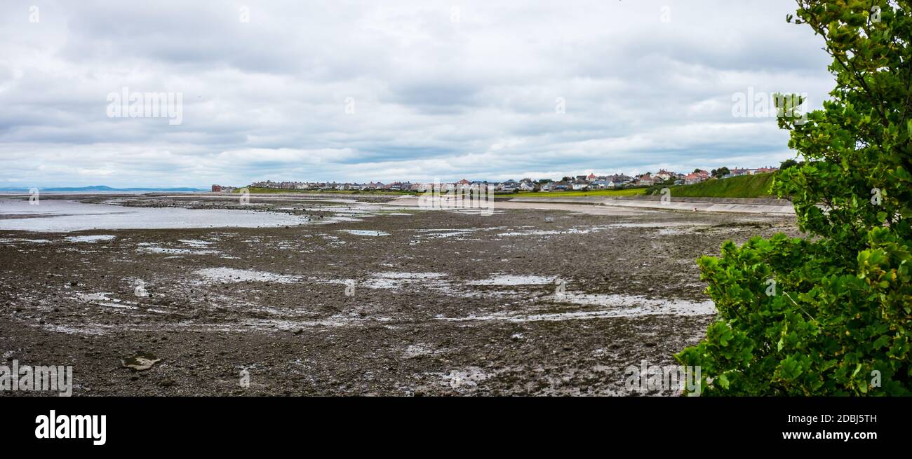 Morecambe Bay Estuary from Heysham Village UK Stock Photo - Alamy