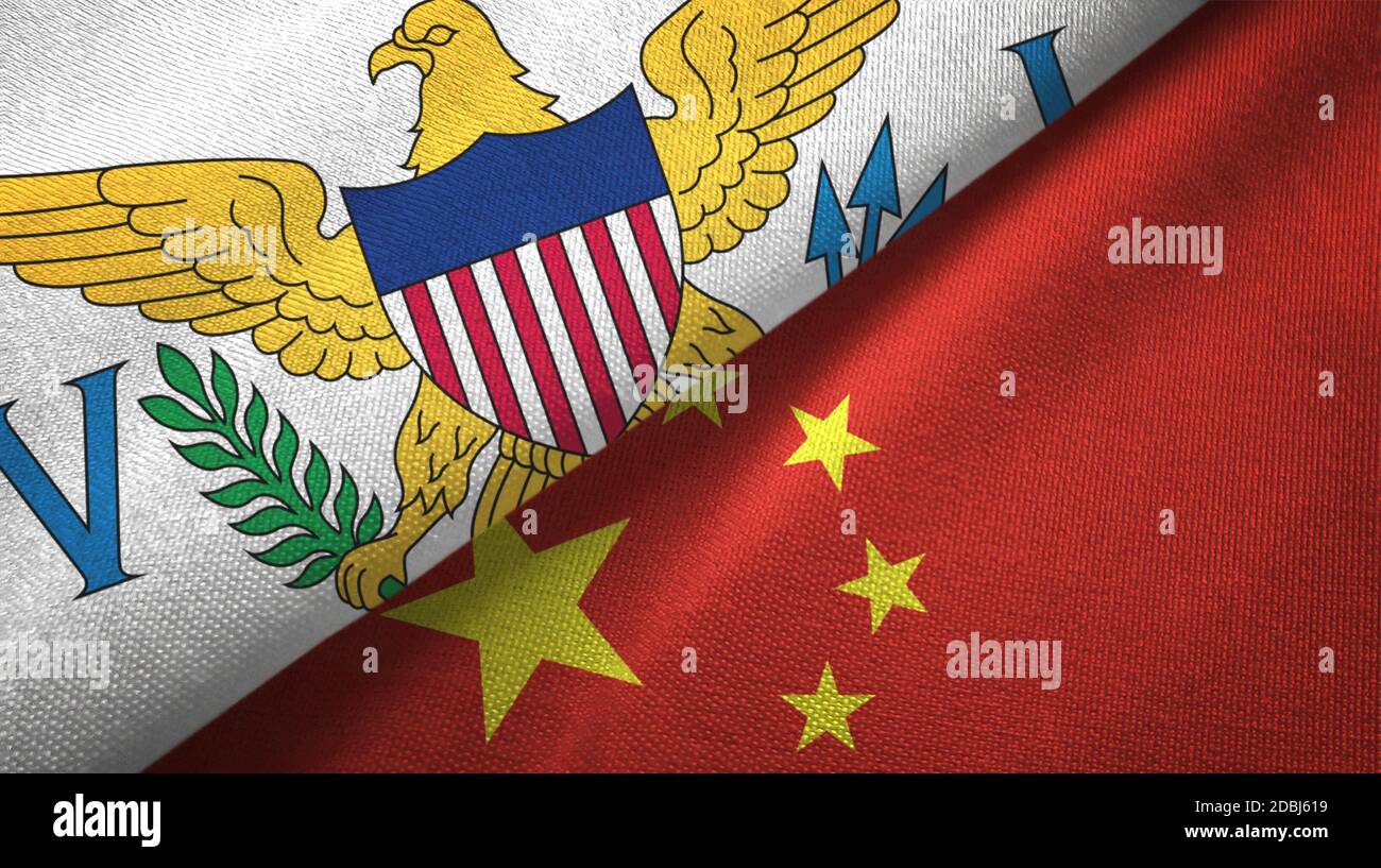 Two states flags china hi-res stock photography and images - Alamy