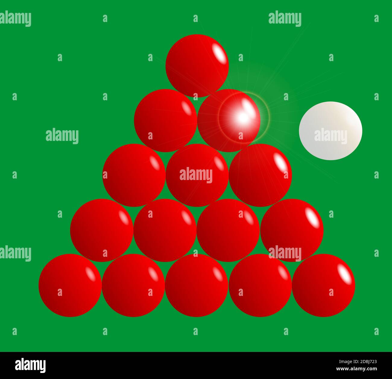 White billiard ball hi-res stock photography and images - Alamy