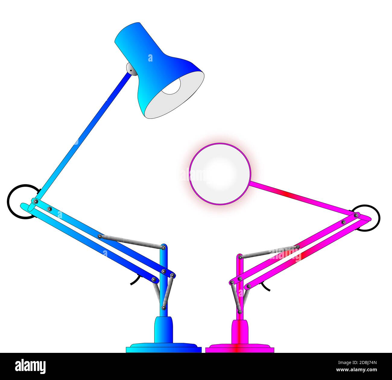 Angle poise lamps hi-res stock photography and images - Alamy