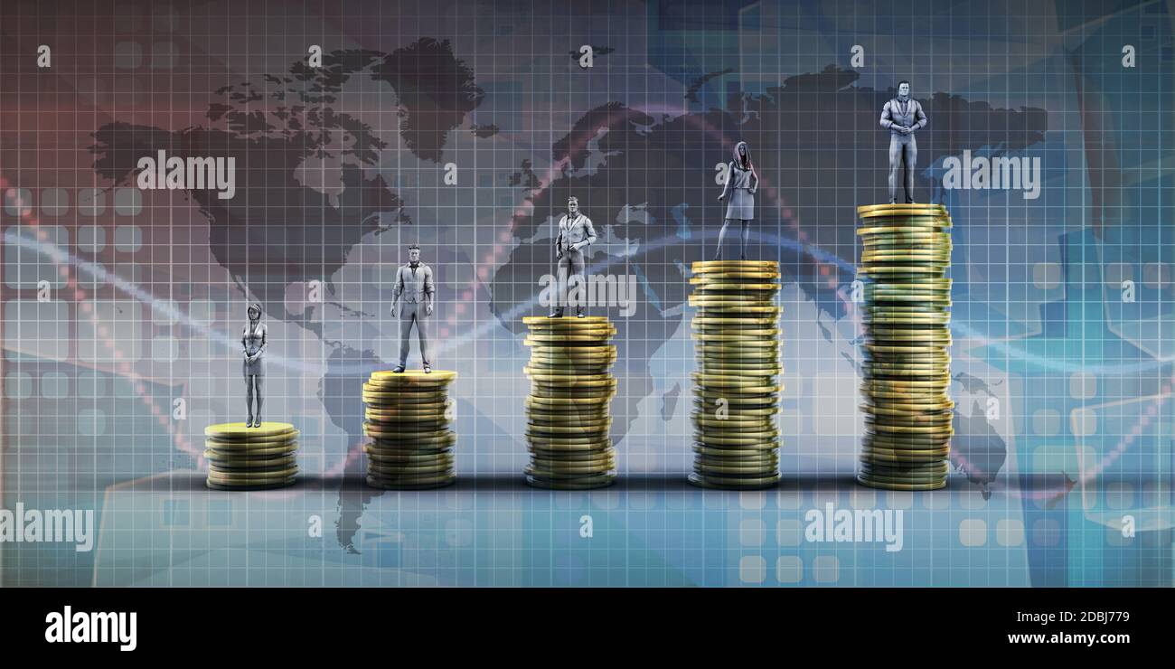 Company Vision and Team Working Together Towards Success Stock Photo ...