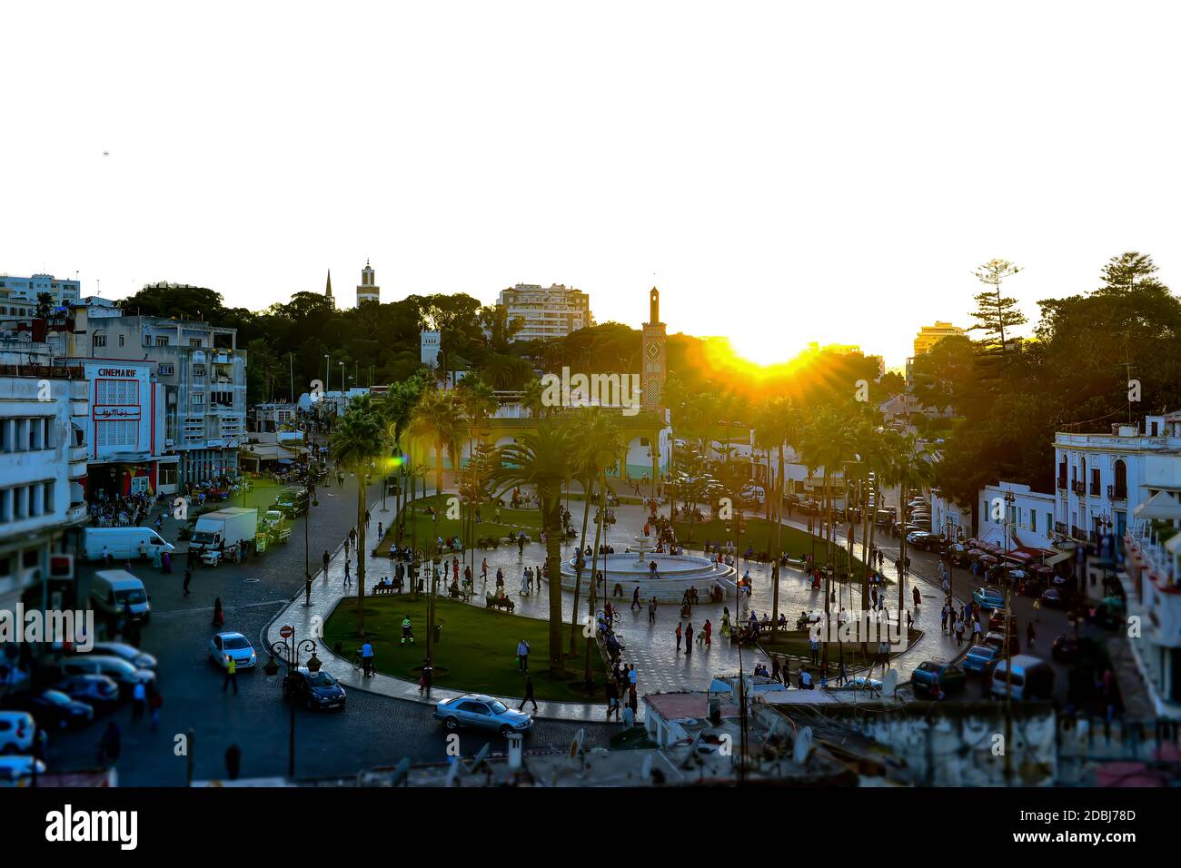 Le grand socco square tangier morocco hi-res stock photography and ...