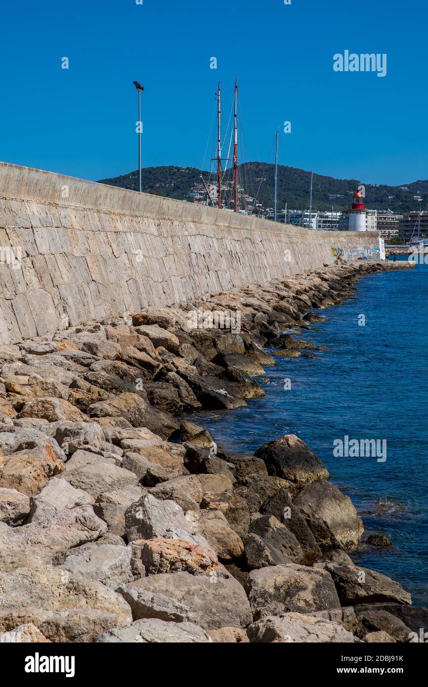 Beautiful lighthouse ibiza hi-res stock photography and images - Alamy