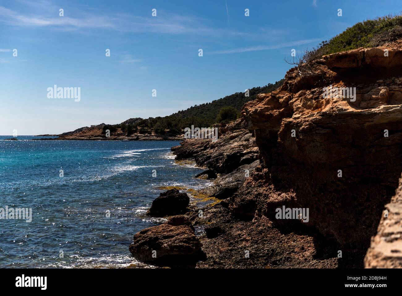 Sa caleta beach ibiza hi-res stock photography and images - Alamy