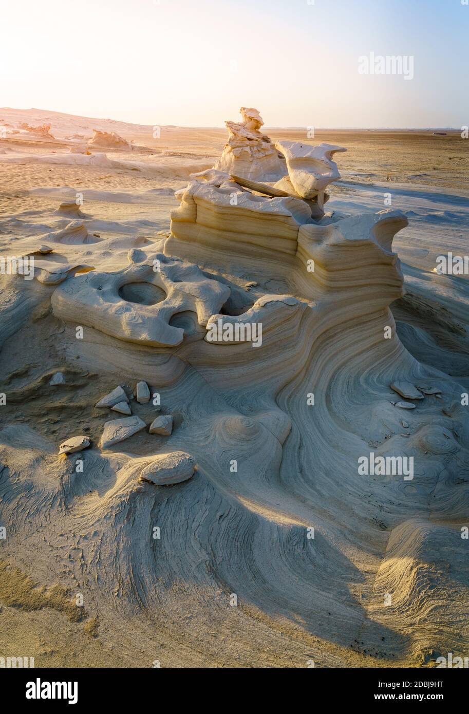 Abu dhabi fossil dunes hi-res stock photography and images - Alamy