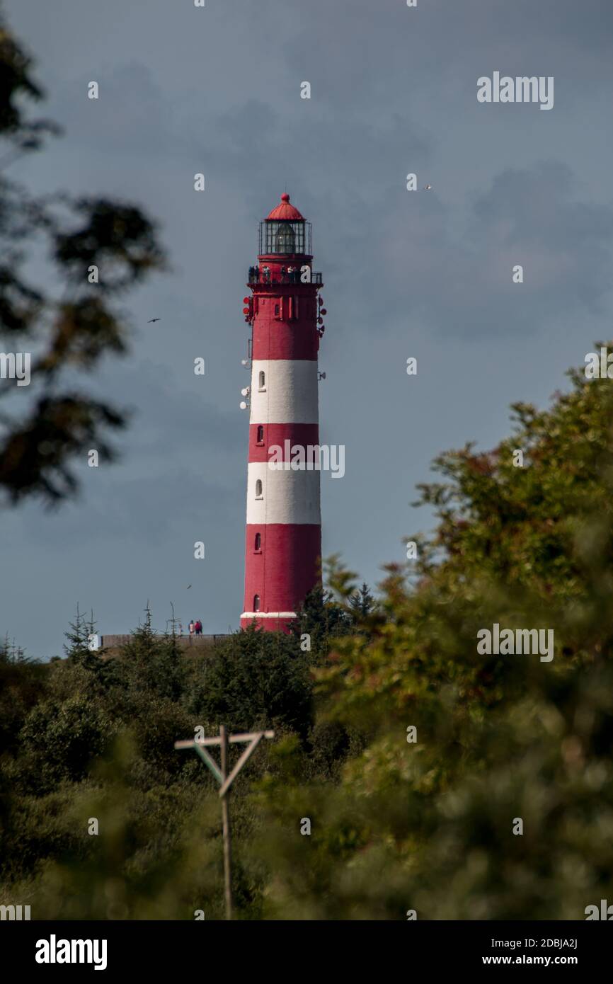 The Amrum lighthouse Stock Photo - Alamy