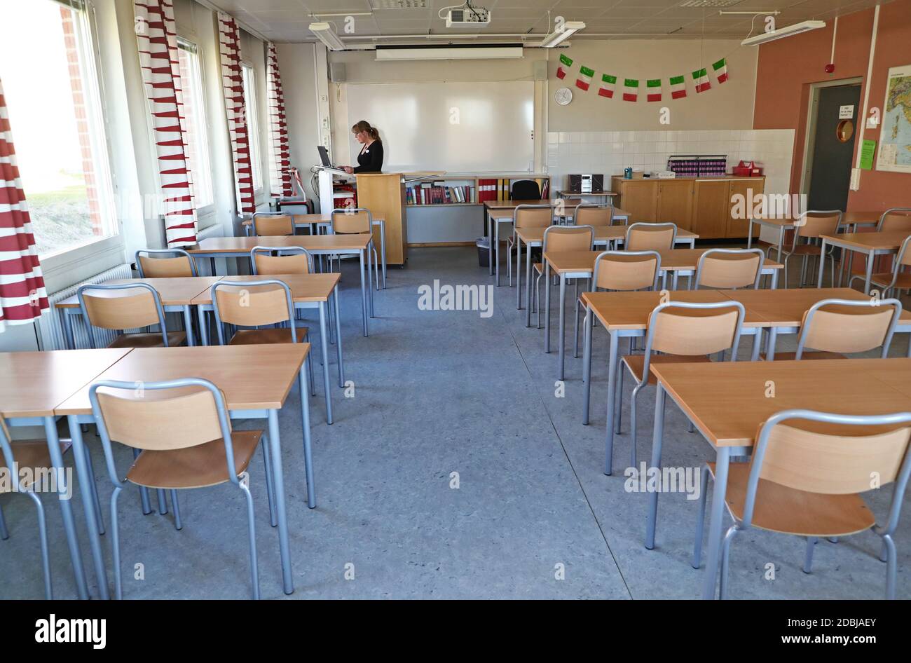 Empty classroom sweden hi-res stock photography and images - Alamy