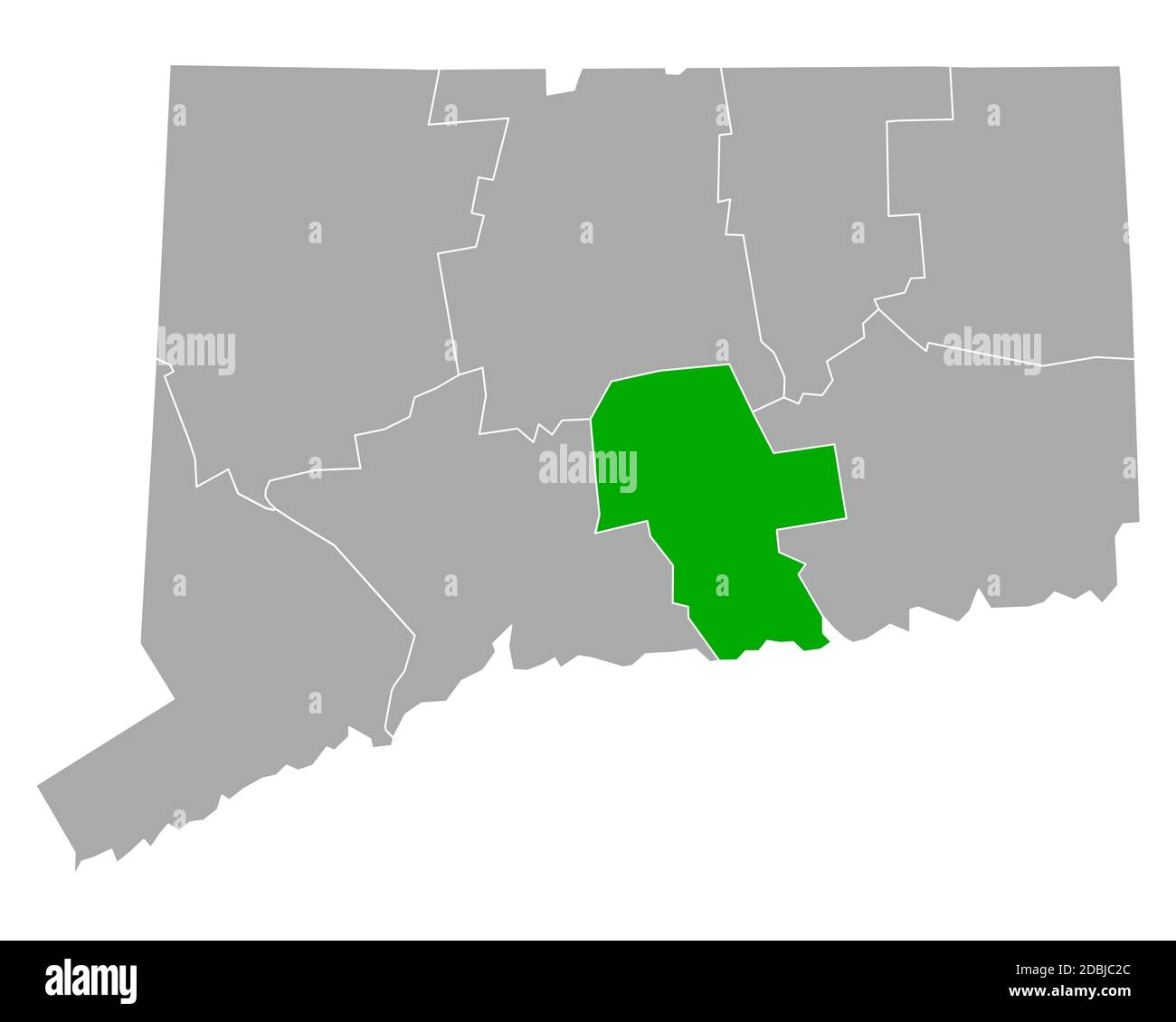 Middlesex county map hi-res stock photography and images - Alamy