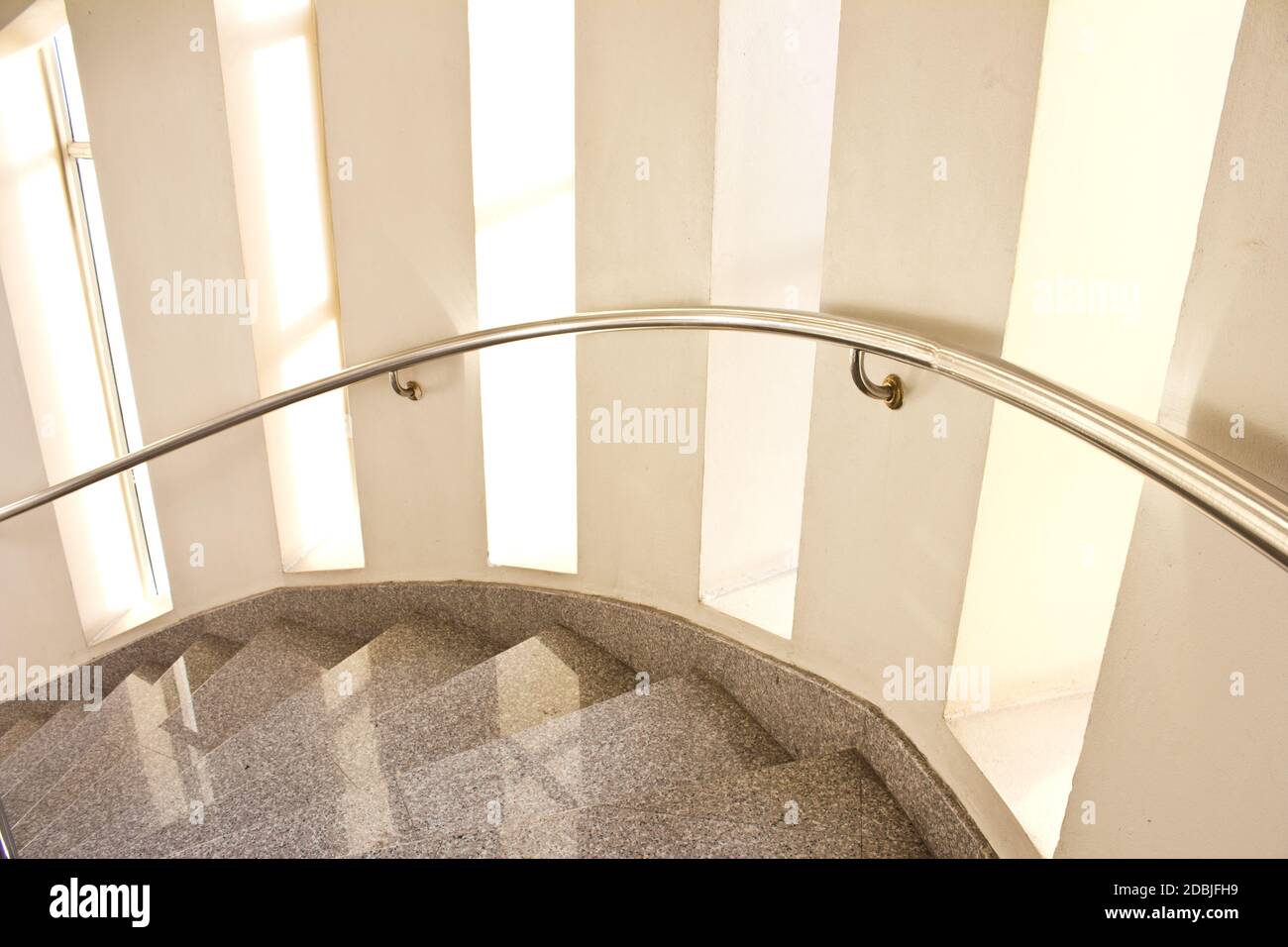 modern staircase in building hotel Stock Photo - Alamy