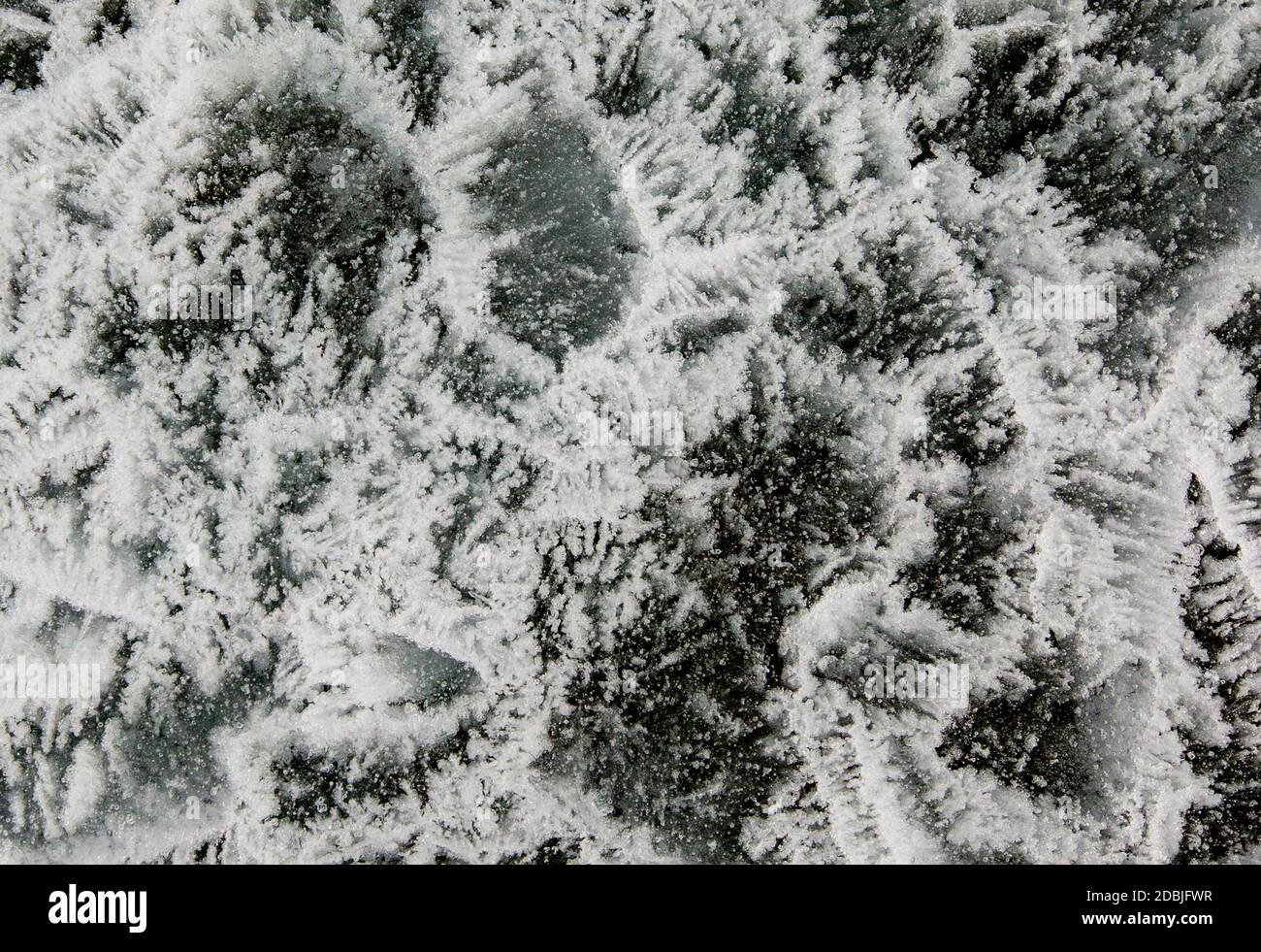 Background texture of bubbles in ice sheet Stock Photo - Alamy