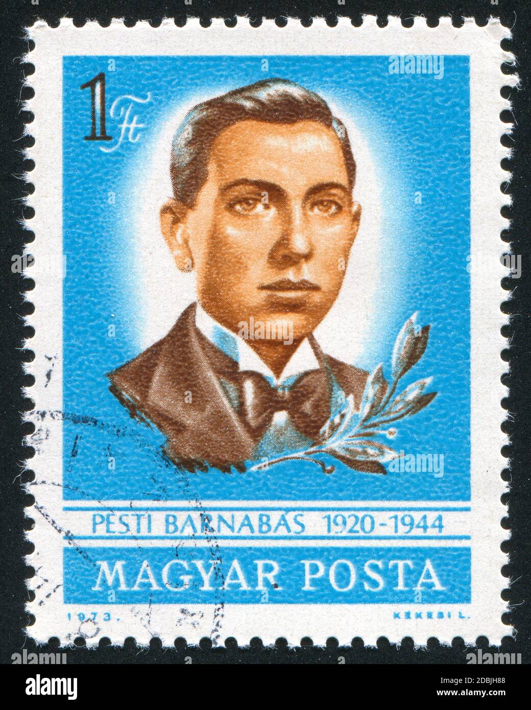 HUNGARY - CIRCA 1973: stamp printed by Hungary, shows Barnabas Pesti ... HUNGARY - CIRCA 1973: stamp printed by Hungary, shows Barnabas Pesti ...