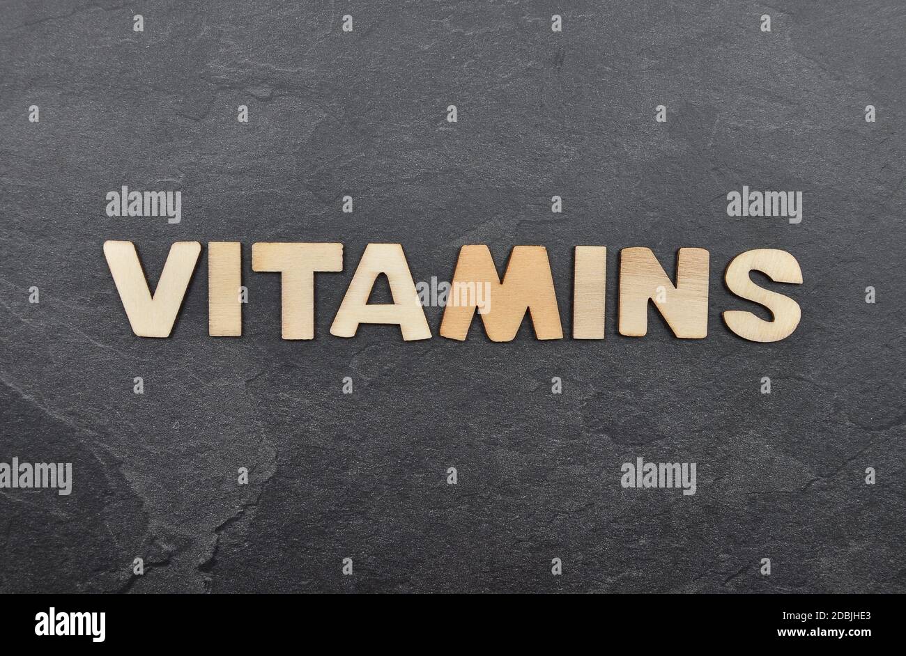 Vitamins alphabet letters hi-res stock photography and images - Alamy