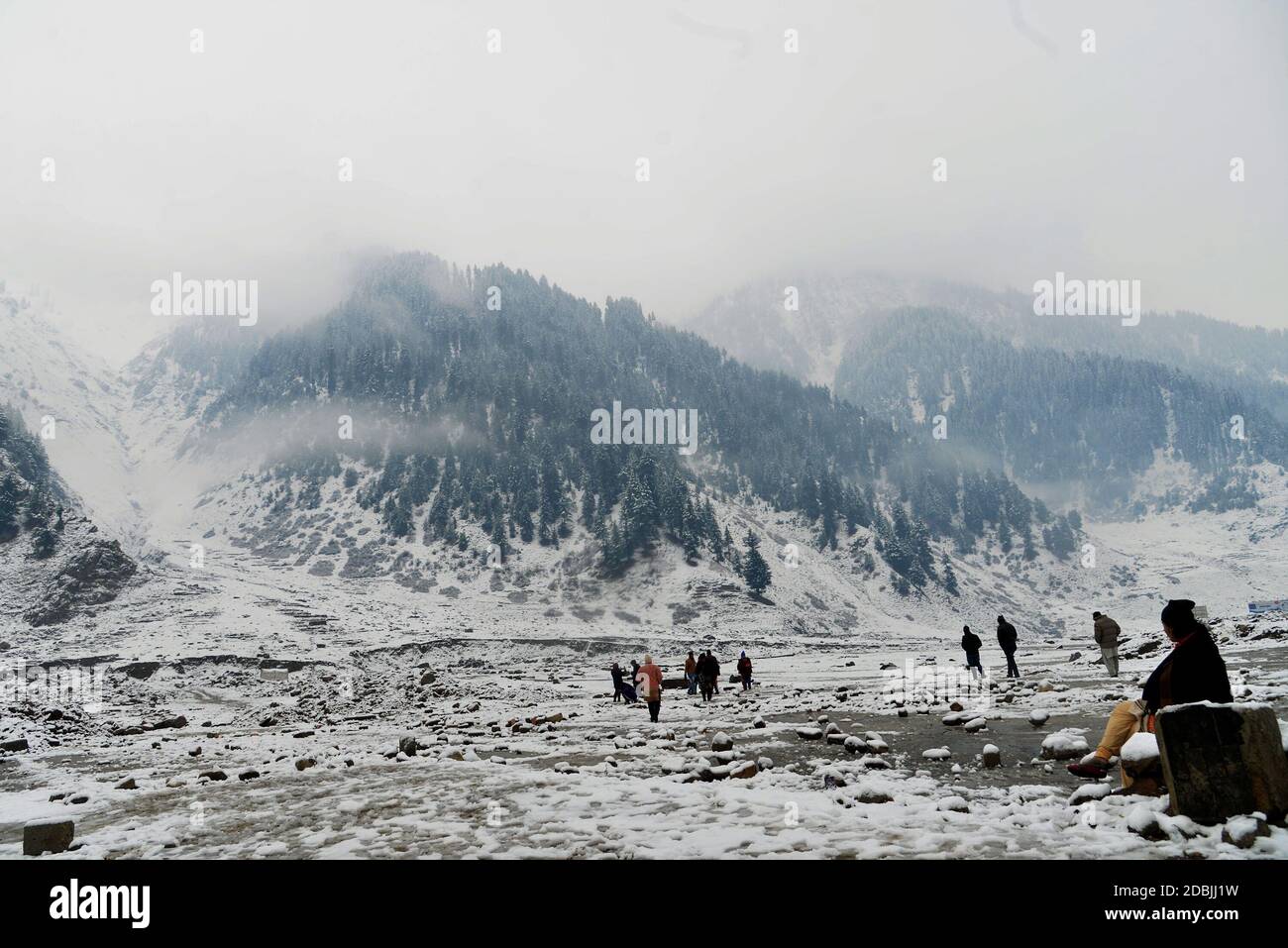 Winter season of valley kaghan hi-res stock photography and images - Alamy