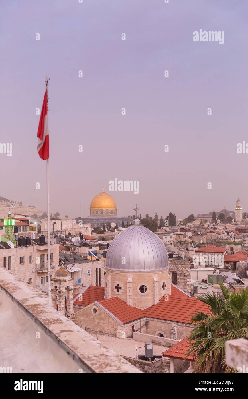 Israel, Jerusalem, View of Dome of the Rock Stock Photo - Alamy