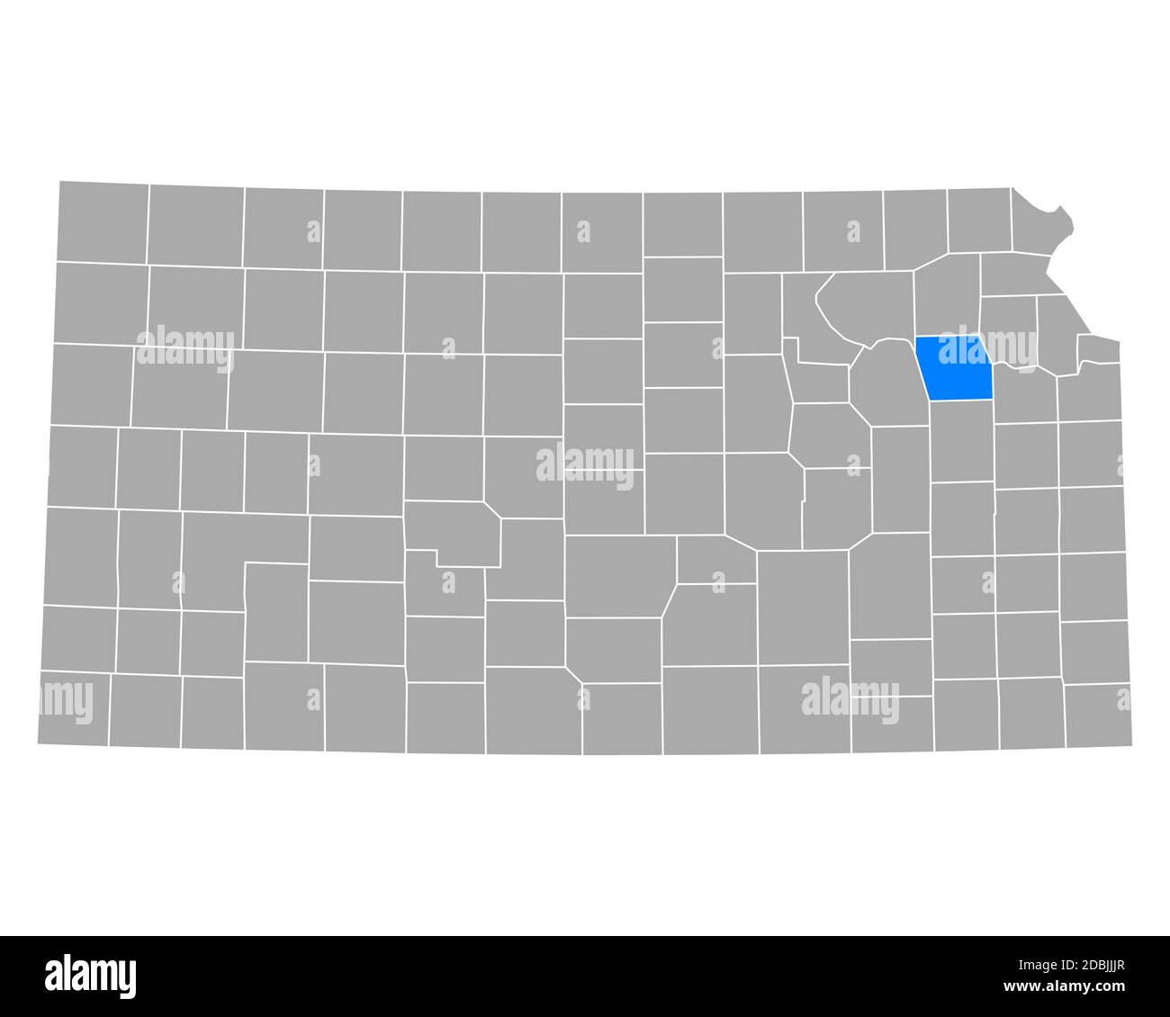 Shawnee map hi-res stock photography and images - Alamy