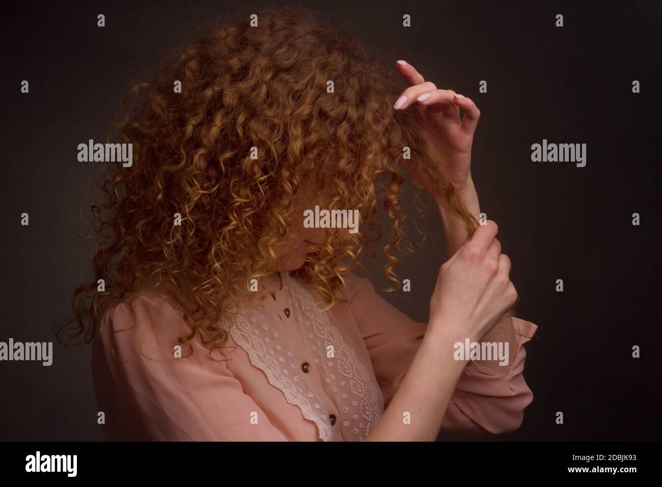 Lock of hair hi-res stock photography and images - Alamy