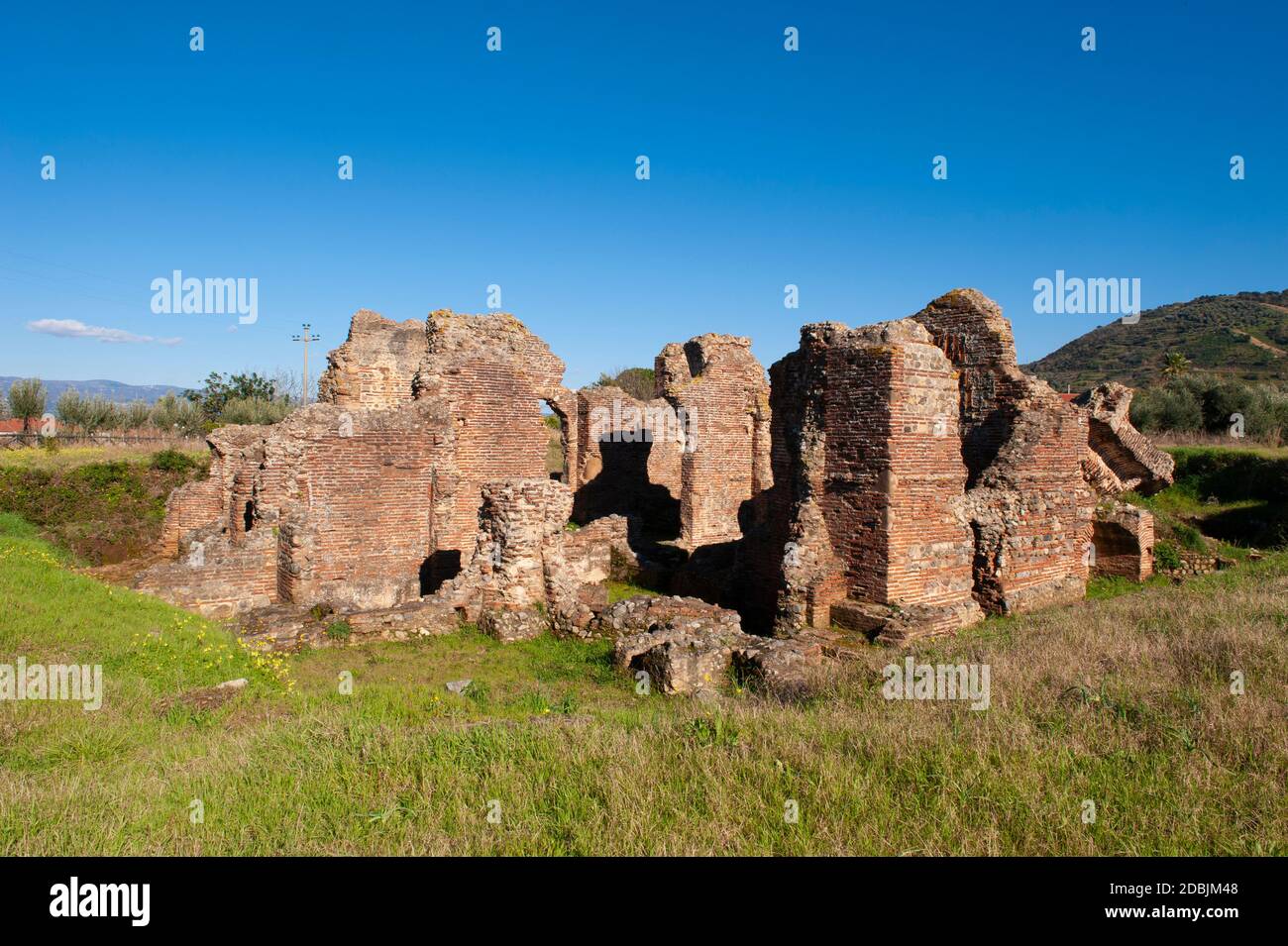 Italy Calabria - Curinga Acconia - Roman baths III-IV century AD ...