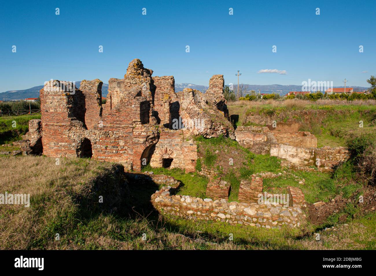 Italy Calabria - Curinga Acconia - Roman baths III-IV century AD ...
