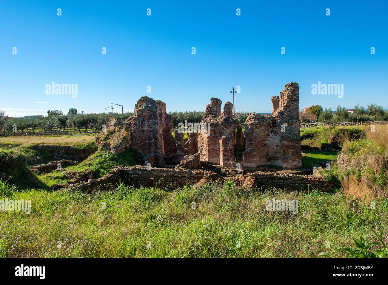 Italy Calabria - Curinga Acconia - Roman baths III-IV century AD ...