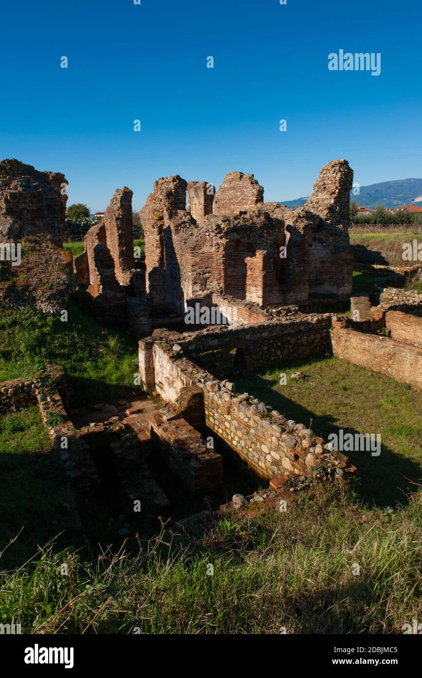 Italy Calabria - Curinga Acconia - Roman baths III-IV century AD ...