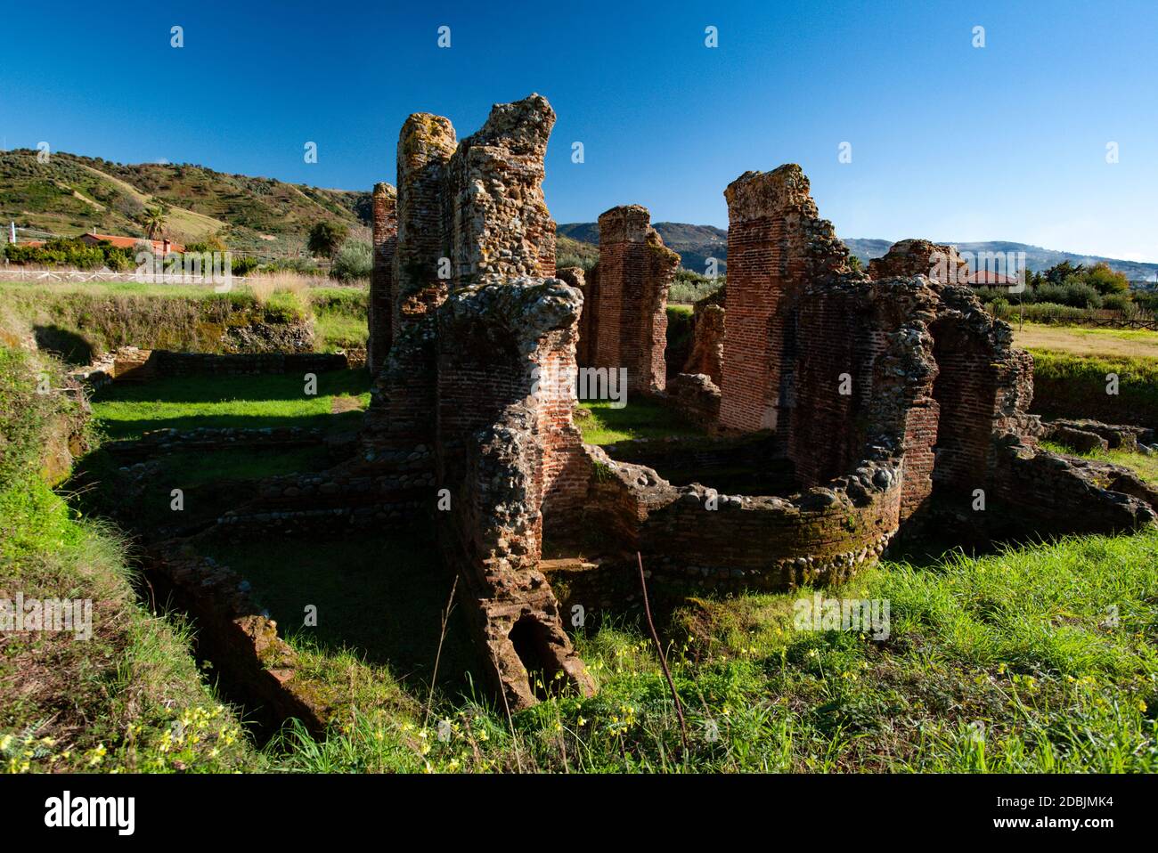 Italy Calabria - Curinga Acconia - Roman baths III-IV century AD ...