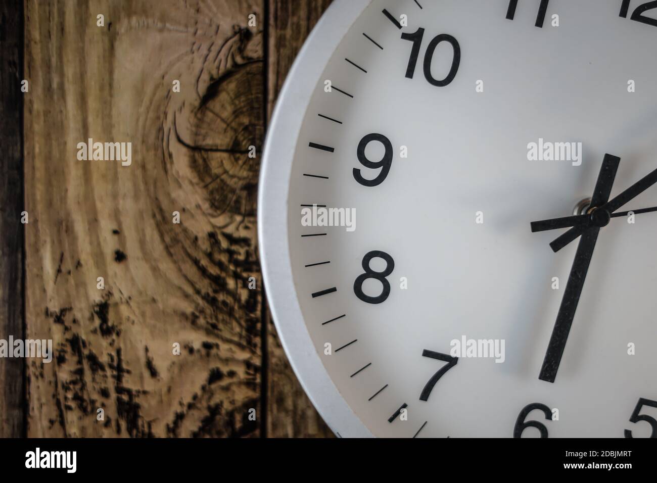 Image of simple wall clock. Shooting Location: Yokohama-city kanagawa ...