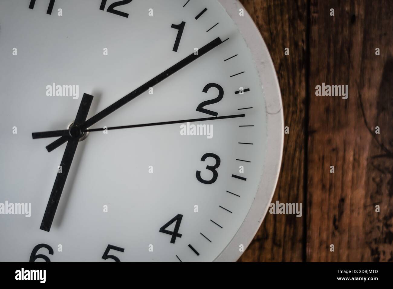 Image of simple wall clock. Shooting Location: Yokohama-city kanagawa ...