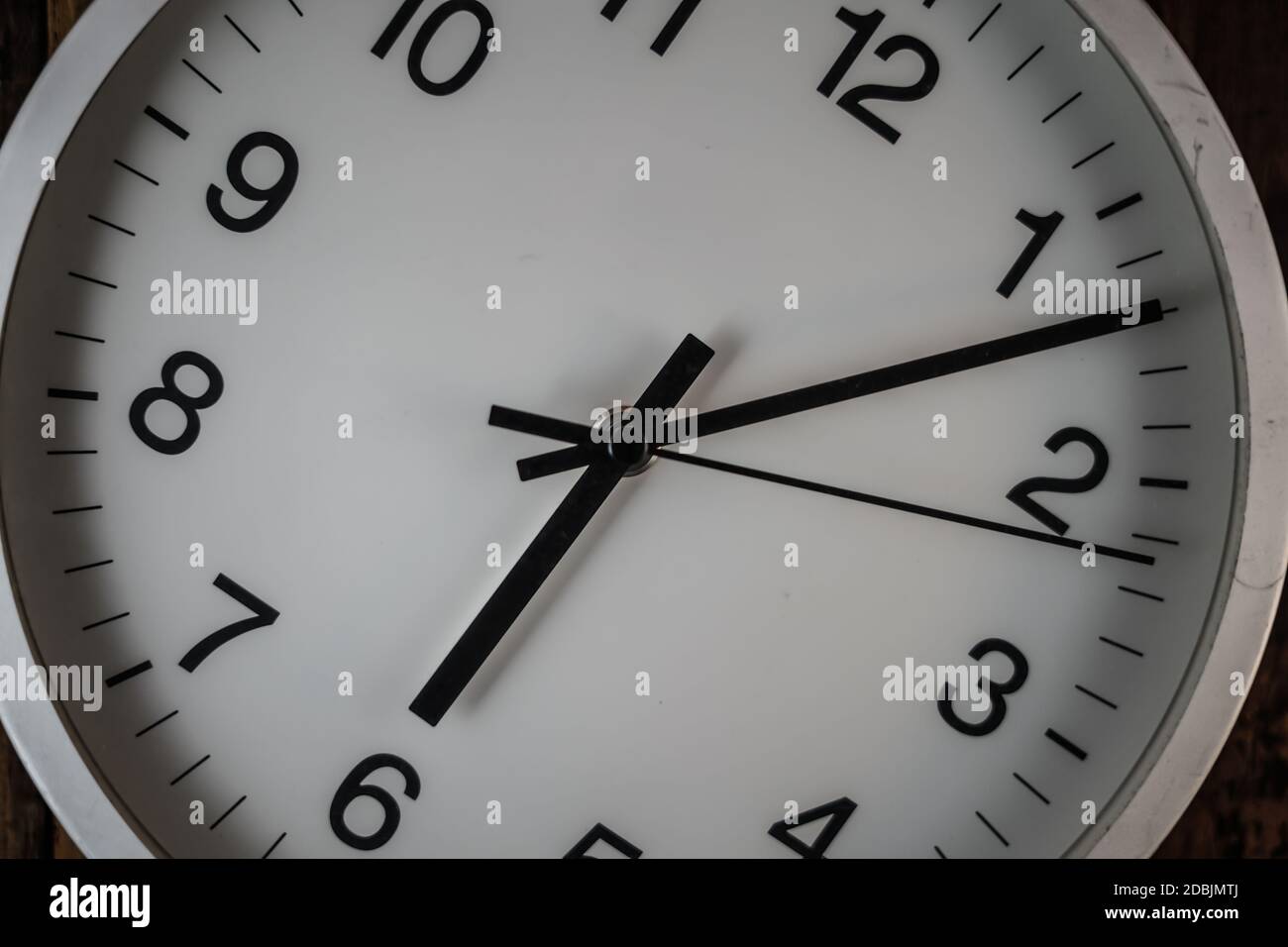 Image of simple wall clock. Shooting Location: Yokohama-city kanagawa ...