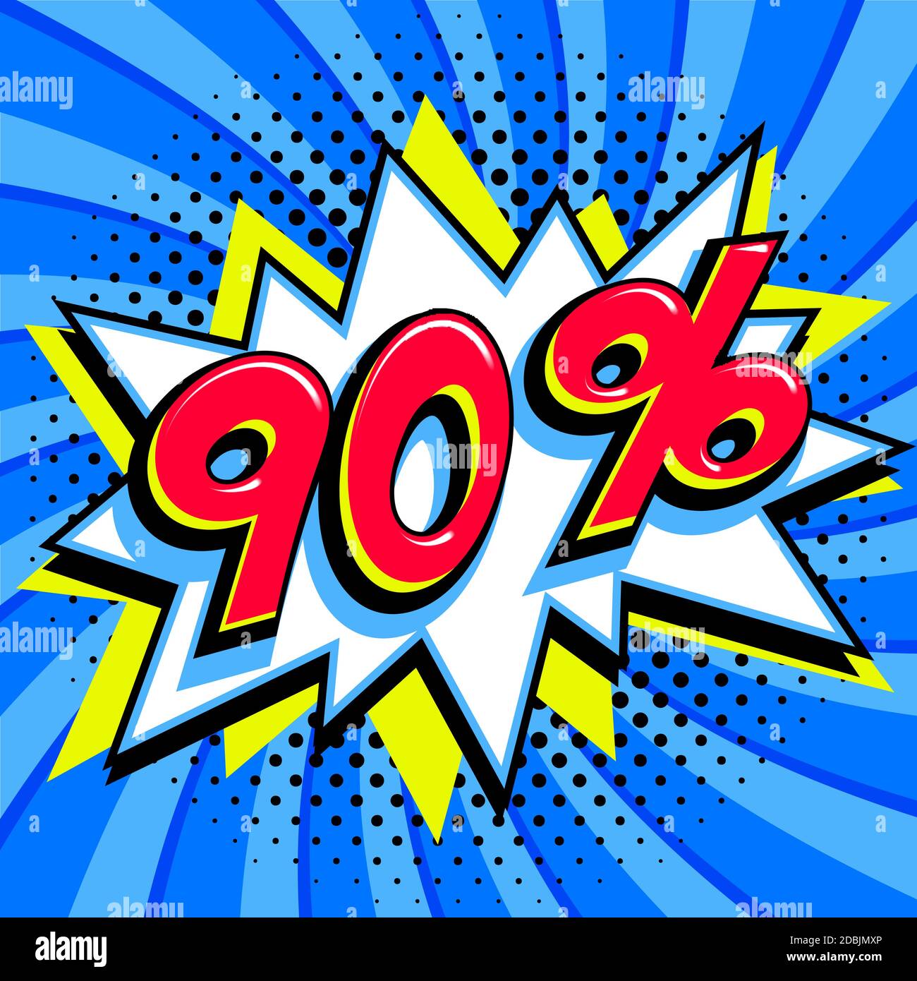 Number 90 comic hi-res stock photography and images - Alamy