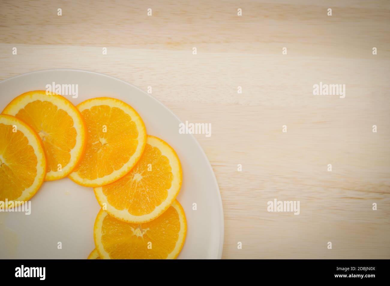 Orange of the image that has been placed in the dish. Shooting Location ...