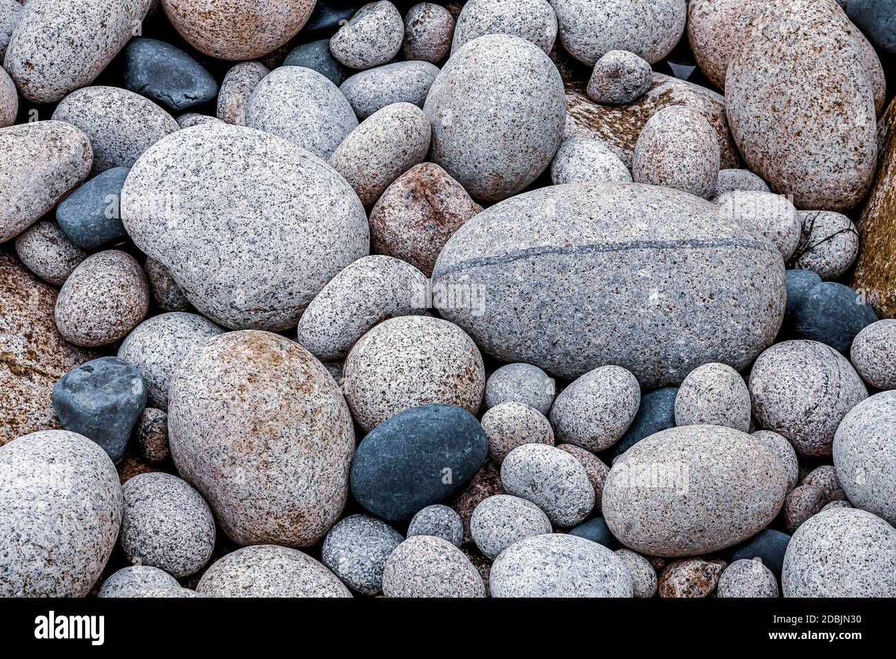 perfect smooth pebble,captured at Porth Nanven Cove in West Cornwall ...
