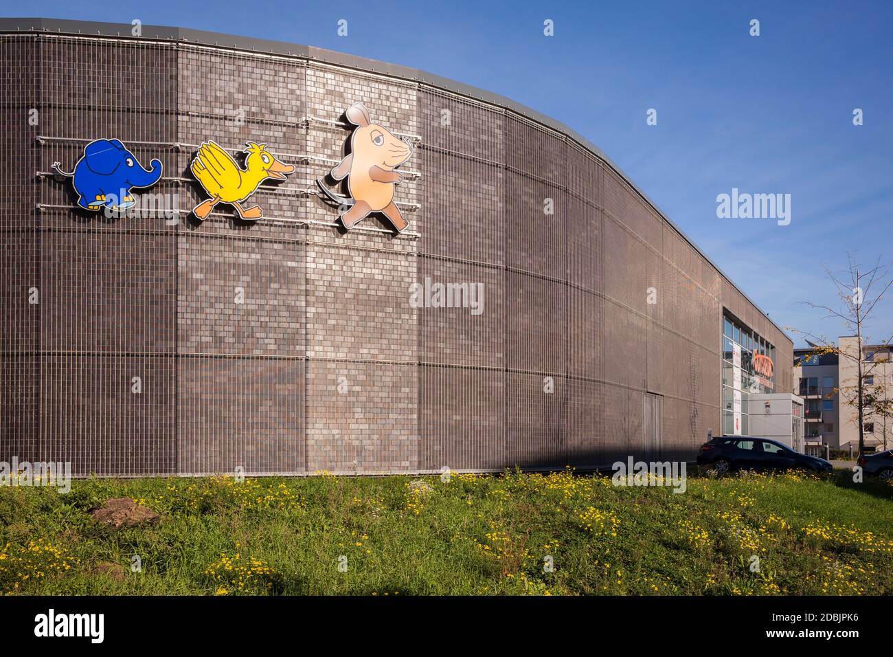 the Odysseum Adventure museum in the district Kalk, figures of the TV ...