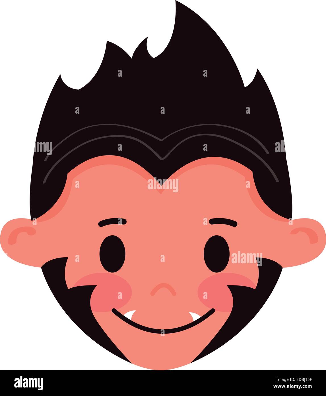 Cartoon illustration funny werewolf Cut Out Stock Images & Pictures - Alamy