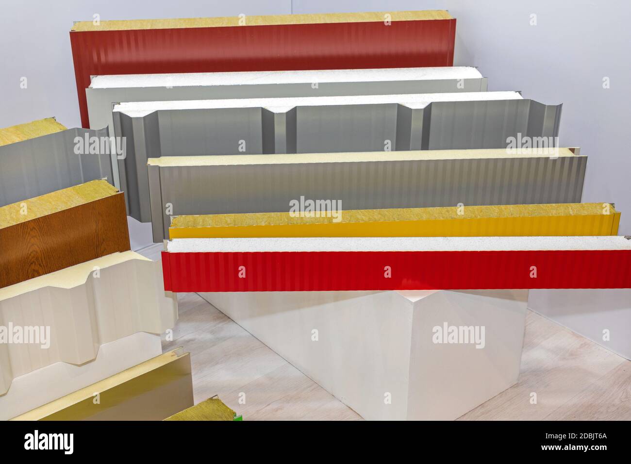 Prefabricated Composite Wall Thrmal Insulation Sandwich Panels Stock ...