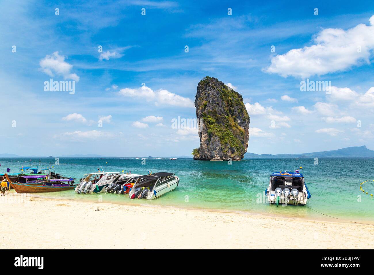 Poda island, Thailand in a summer day Stock Photo - Alamy