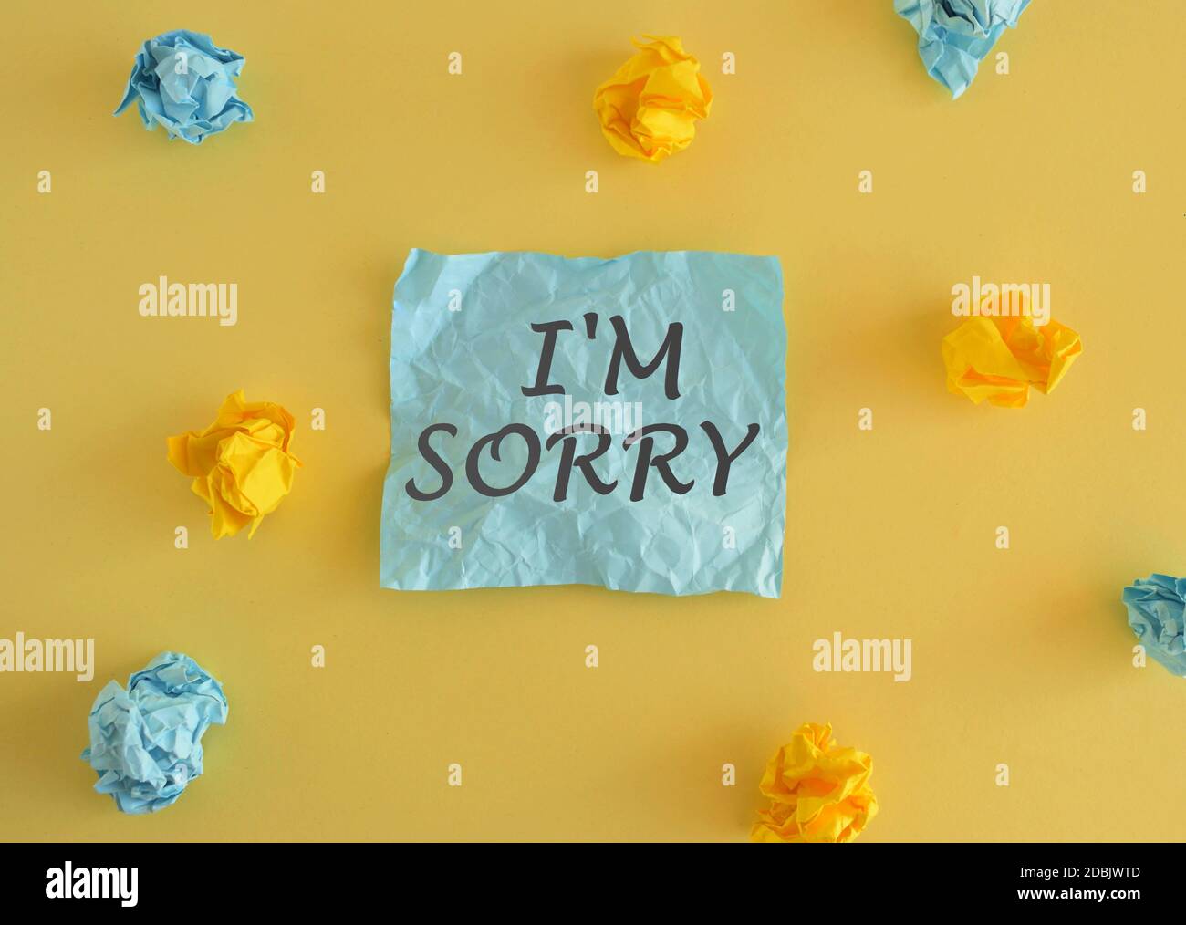 Apology letter hand writing hi-res stock photography and images - Alamy