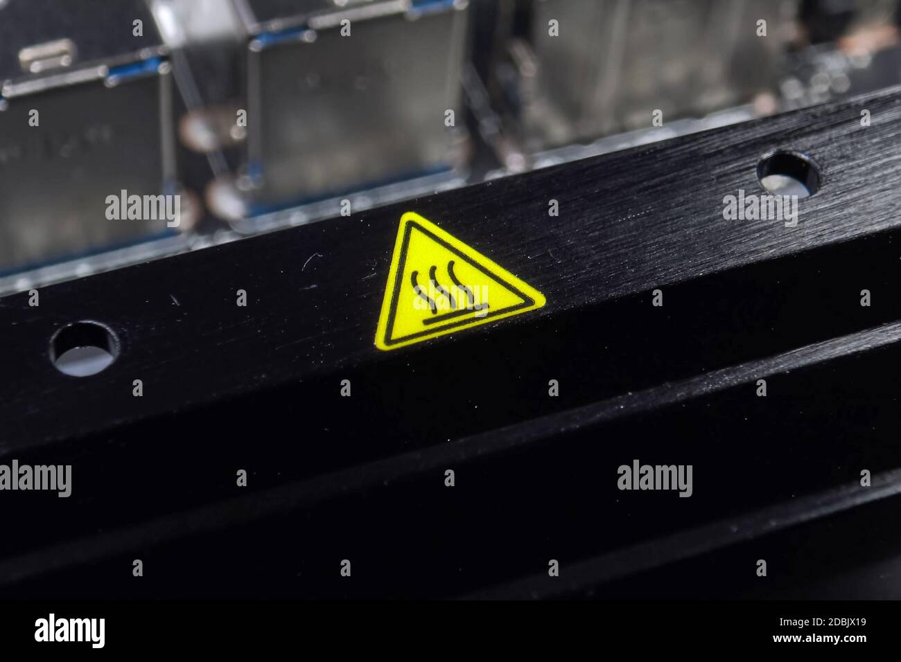 Caution hot surface sign hi-res stock photography and images - Alamy