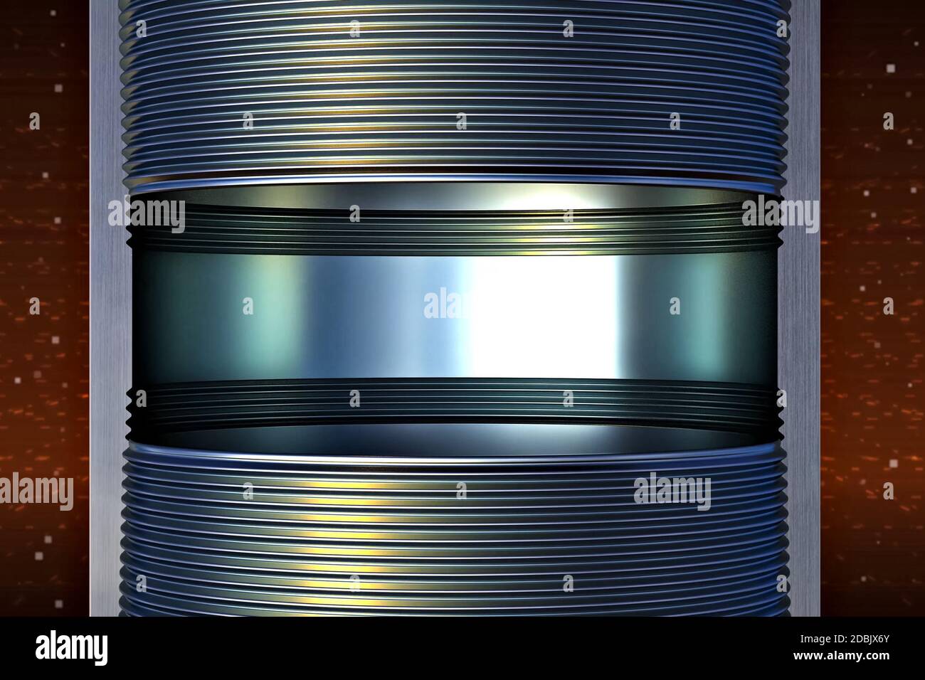 Pumped compressor pipes for the oil well. Oil and gas equipment Stock ...