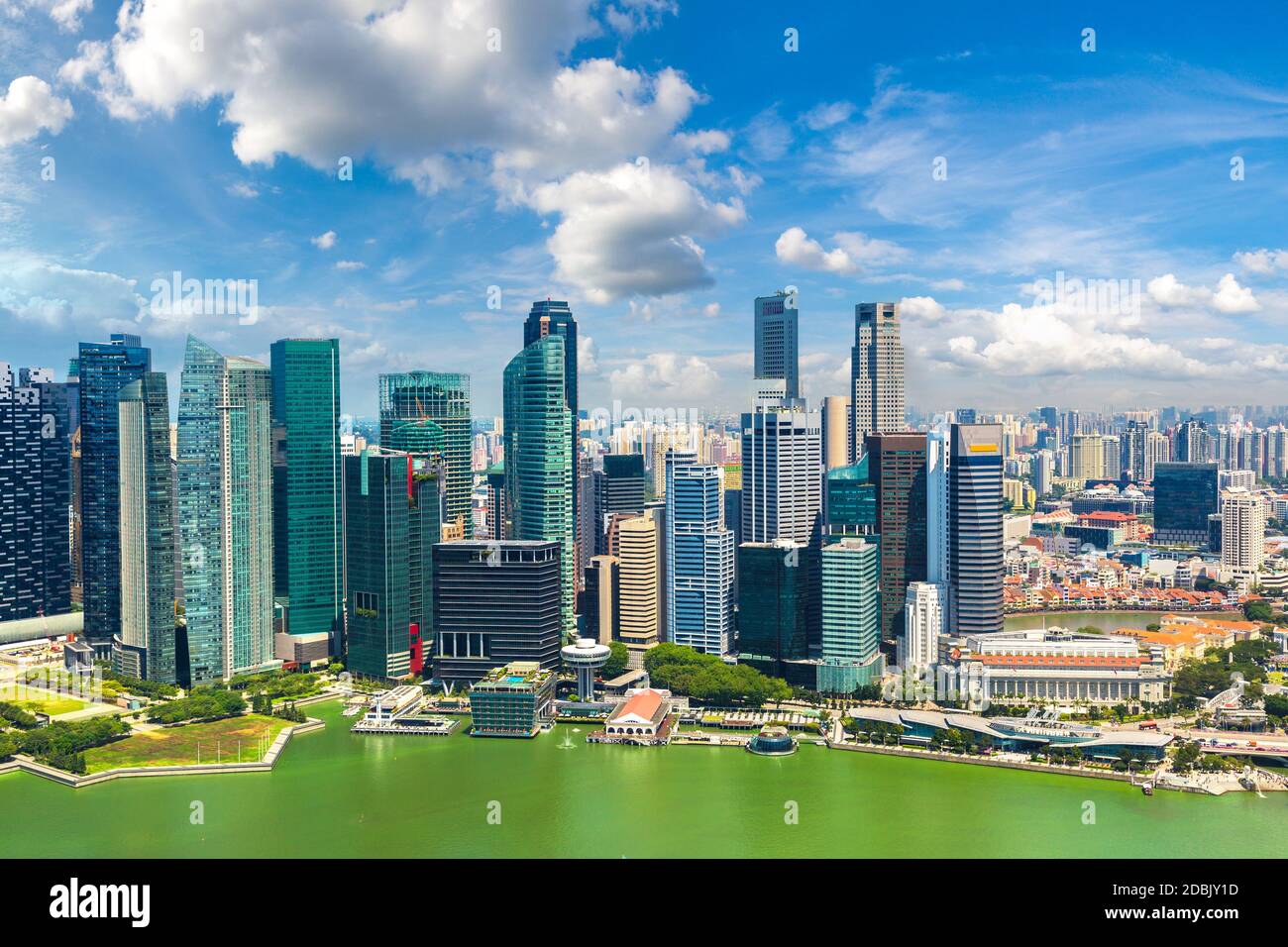 Singapore panoramic view residential hi-res stock photography and ...