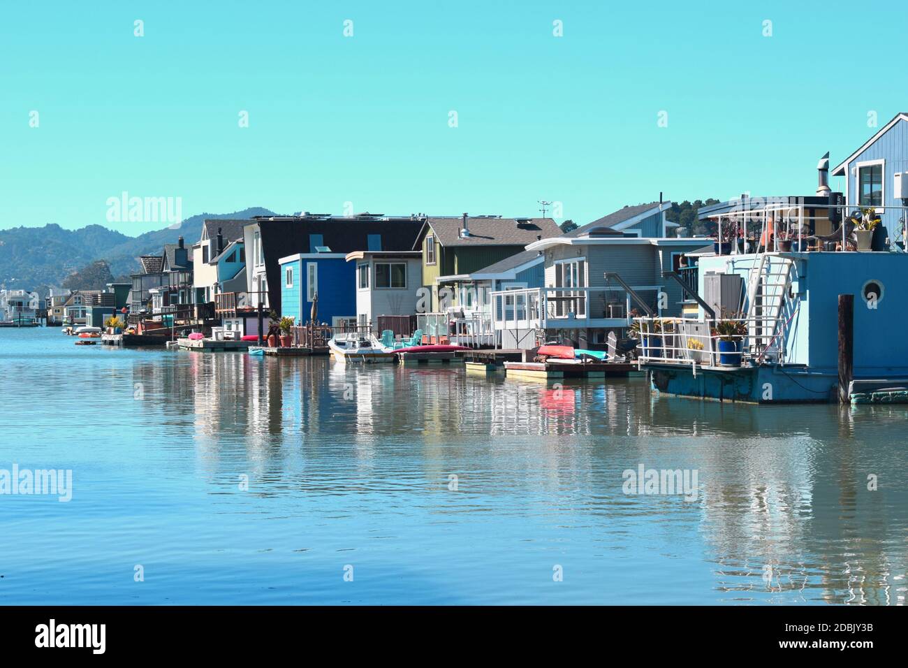 Sausalito houseboat hi-res stock photography and images - Alamy