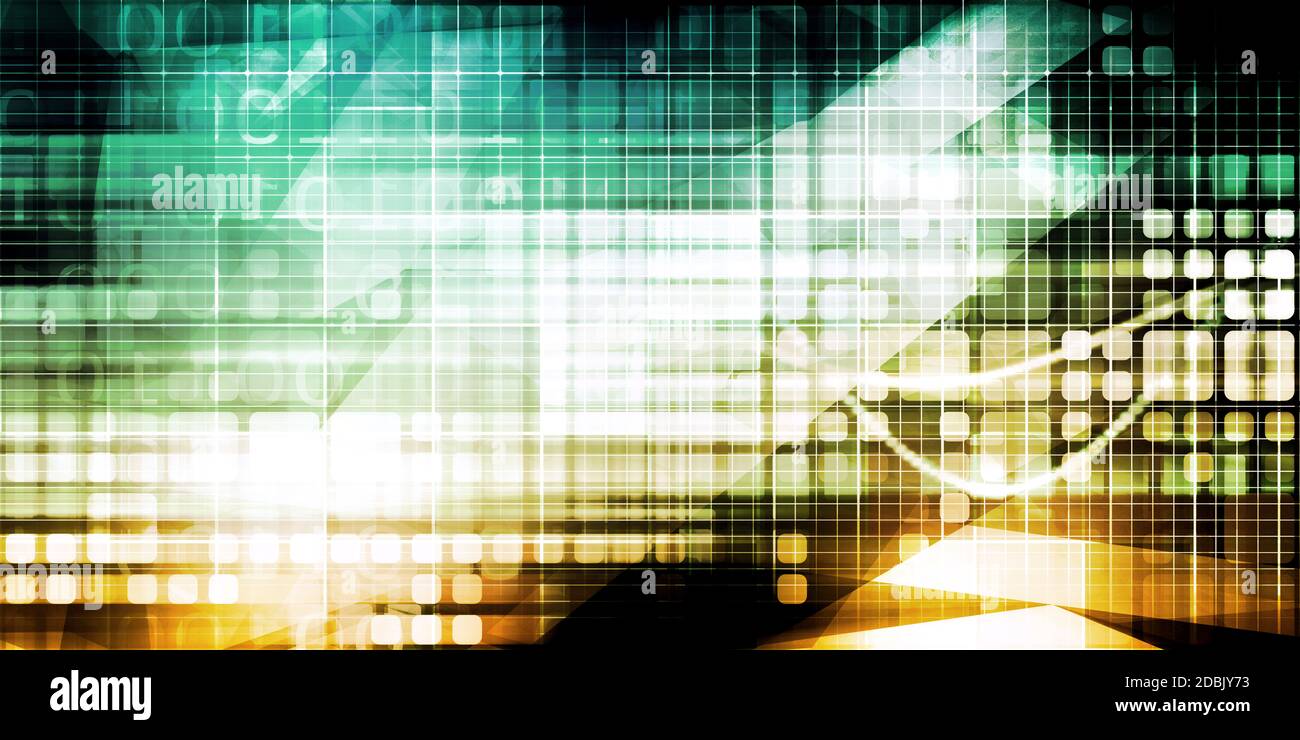 Global Digitalization Abstract Background Wallpaper Concept Stock Photo ...