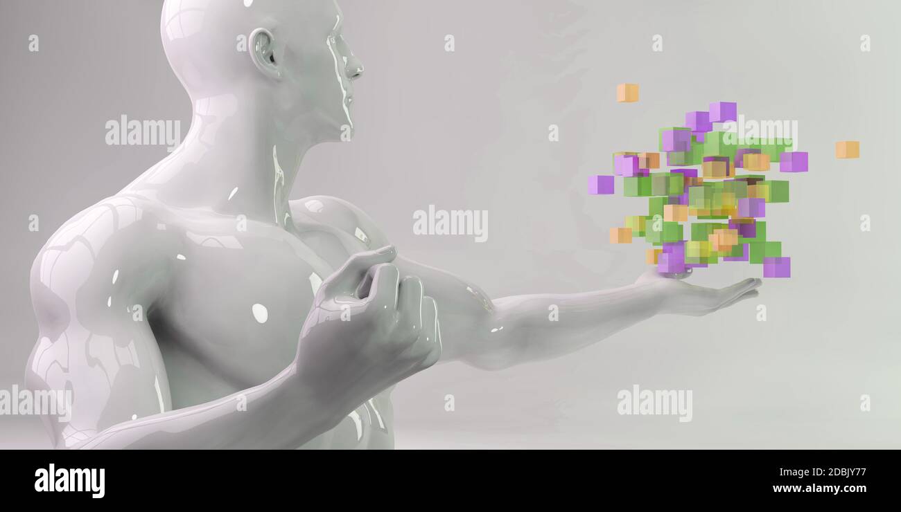 Predictive Analytics and User Behavior From Data Extraction Stock Photo ...