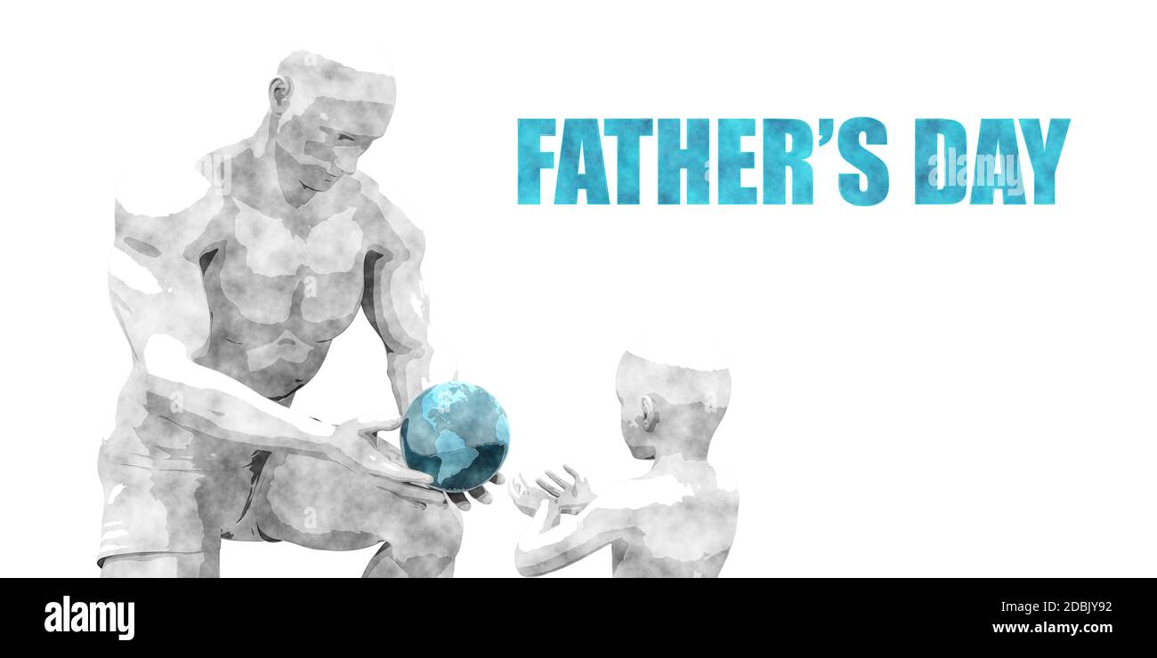 Simple fathers design Cut Out Stock Images & Pictures - Alamy