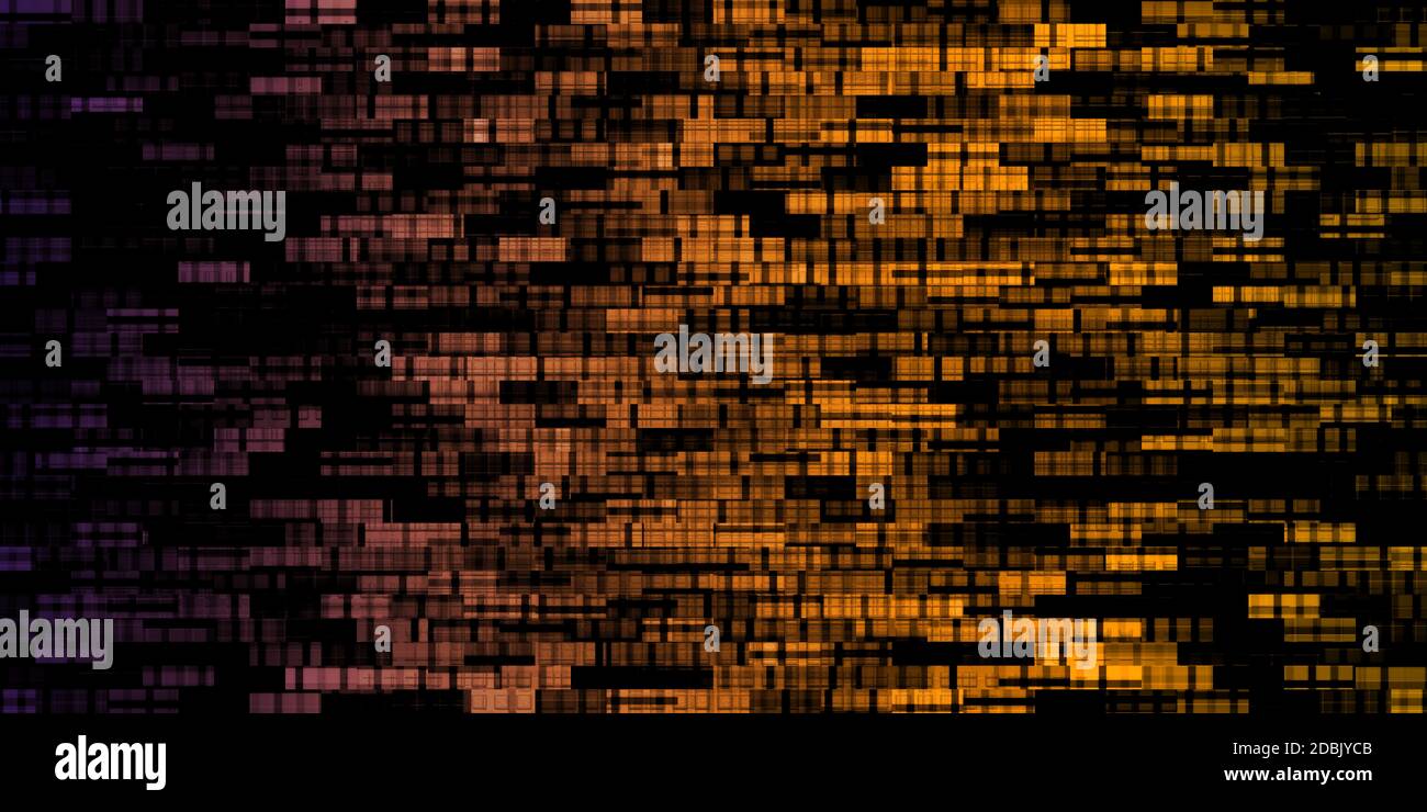 Science Research Background with Moving Data Art Stock Photo - Alamy