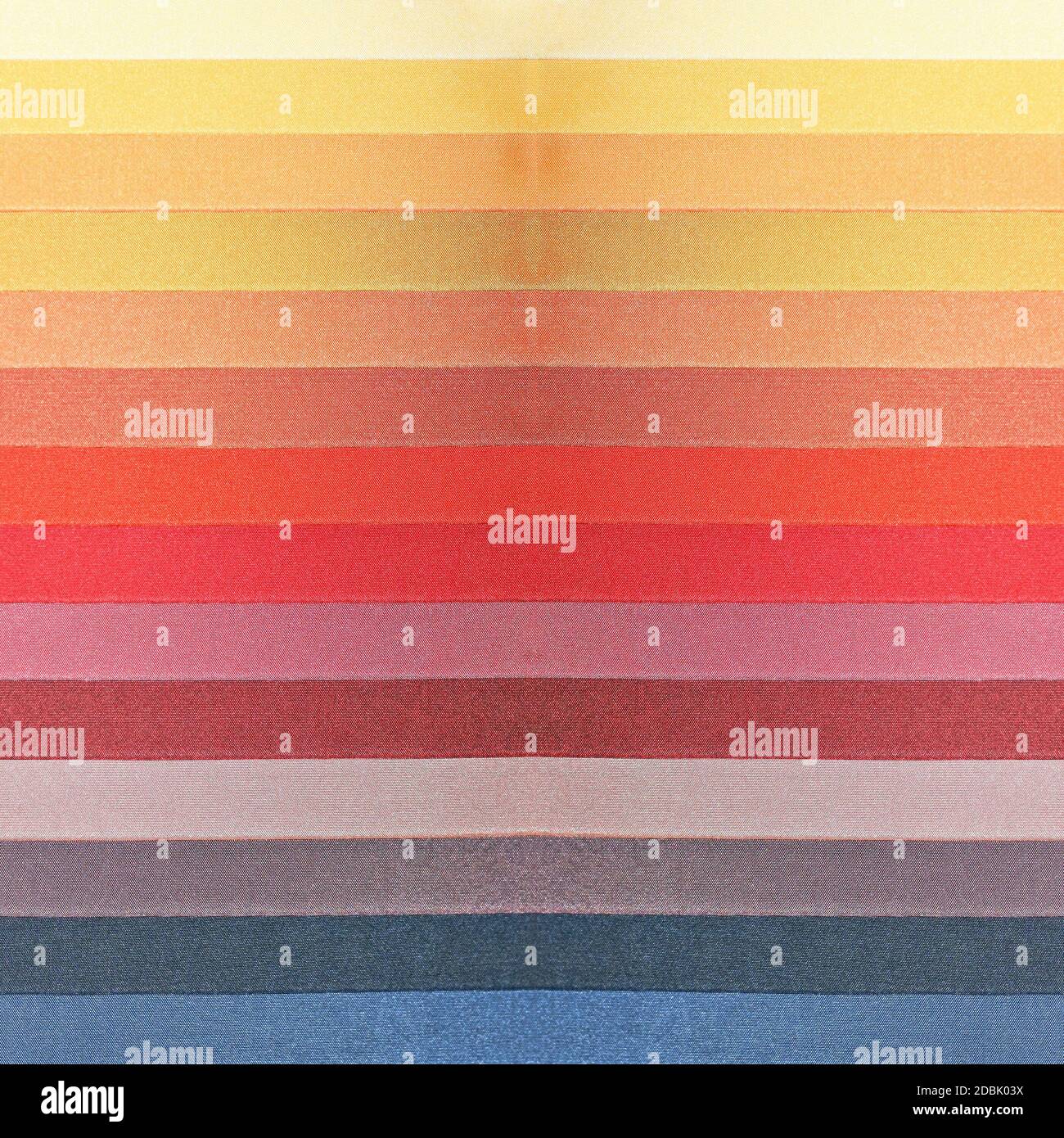 Color chart picker for cotton fabric materials Stock Photo - Alamy