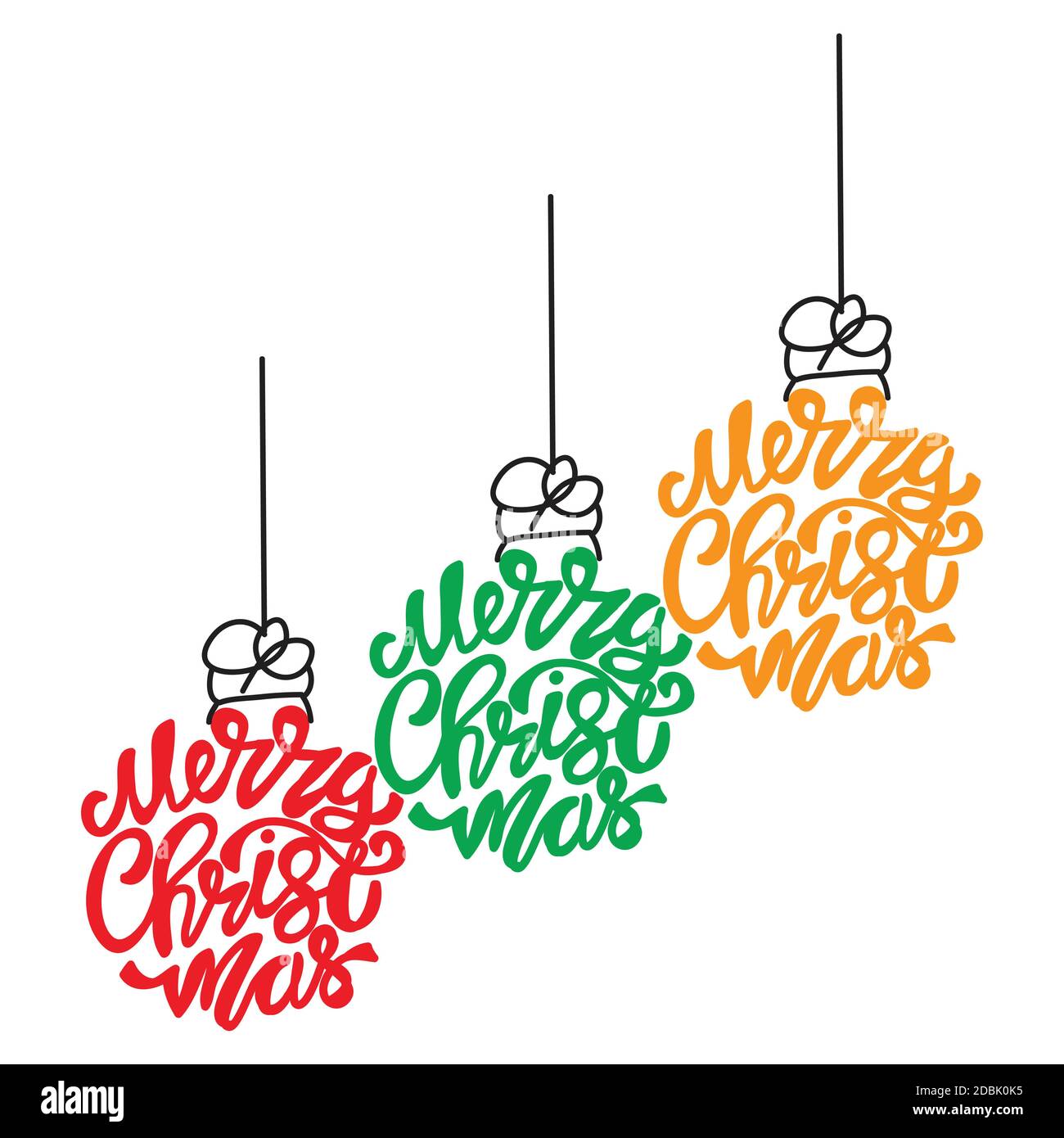 New normal christmas concept Stock Vector Images - Alamy