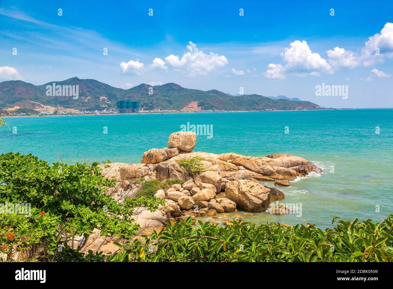 Hon Chong cape stone garden at Nha Trang, Vietnam in a summer day Stock ...