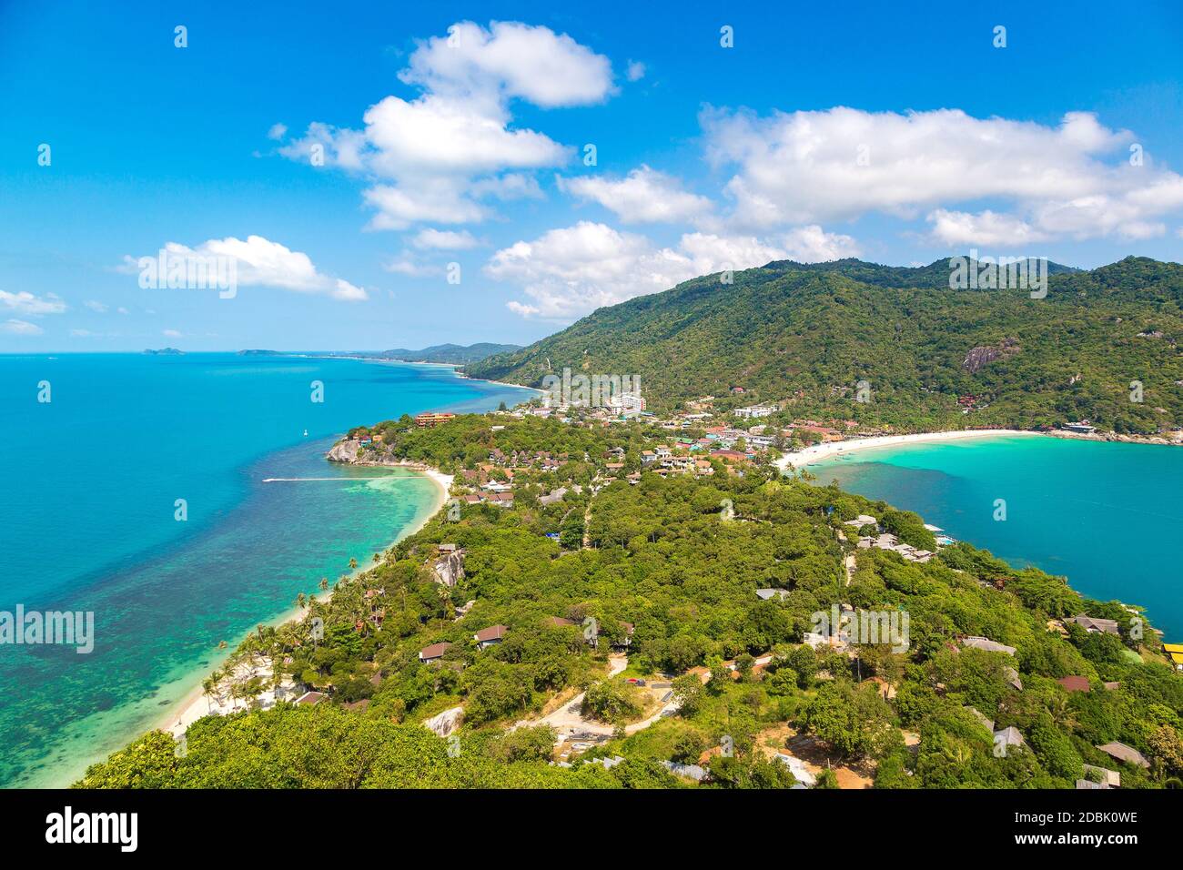 Aerial view koh phangan island hi-res stock photography and images - Alamy