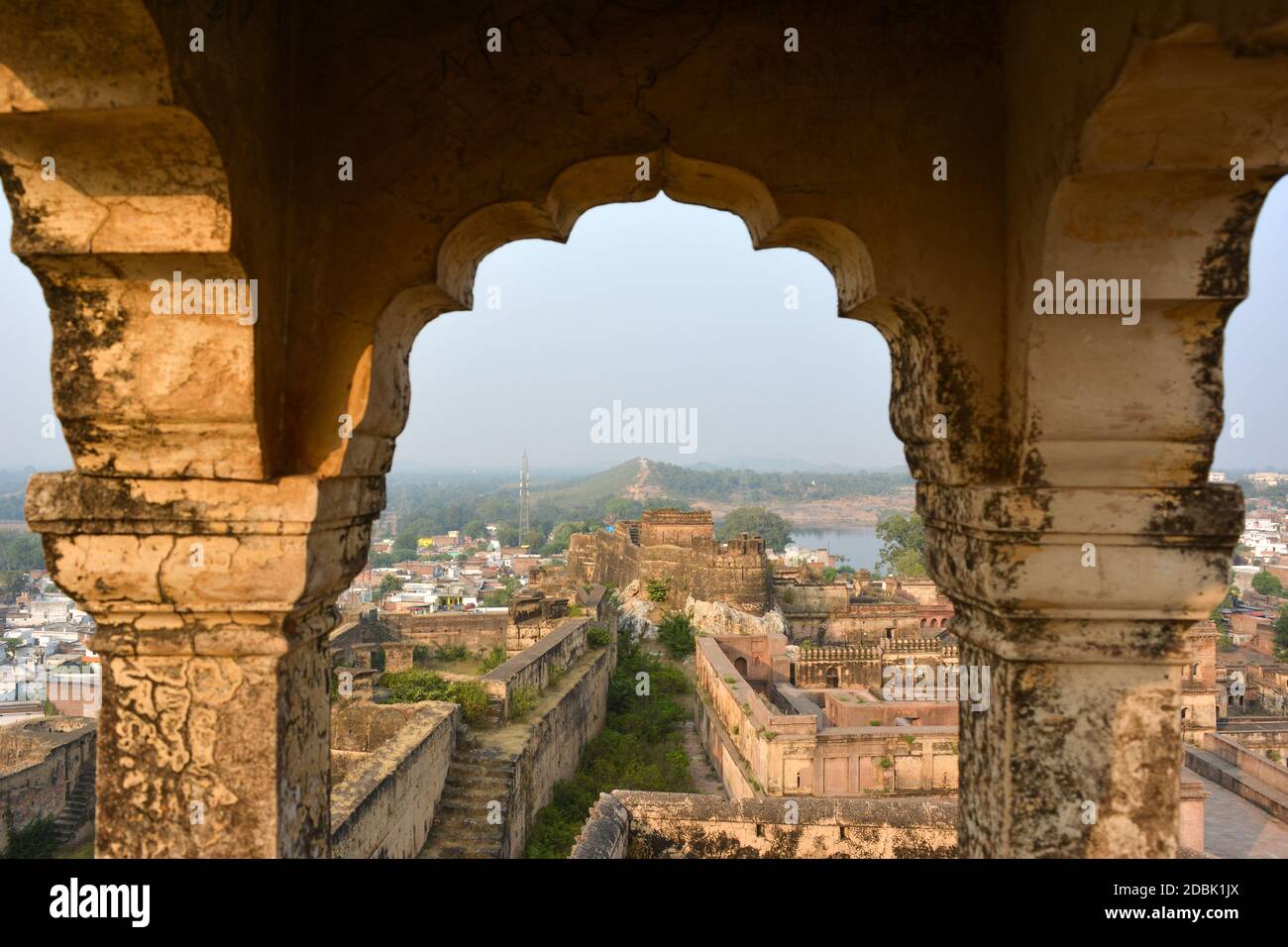 Baldeogarh fort in Madhya Pradesh, India Stock Photo - Alamy
