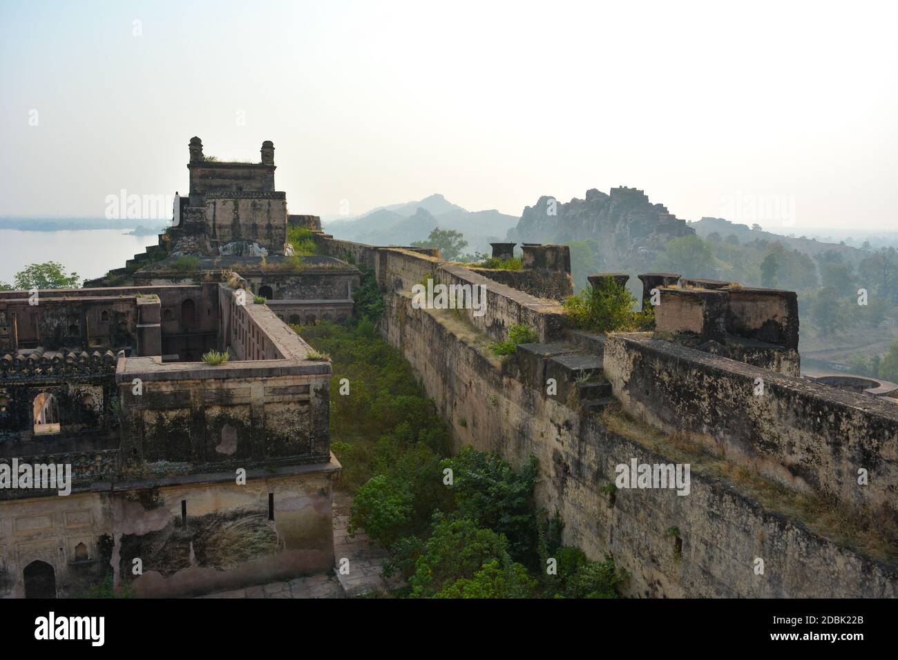 Baldeogarh fort in Madhya Pradesh, India Stock Photo - Alamy
